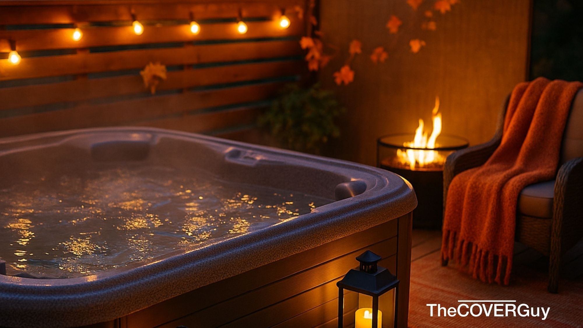 How to Enjoy Your Hot Tub in Fall in 7 Creative Ways | The Cover Guy