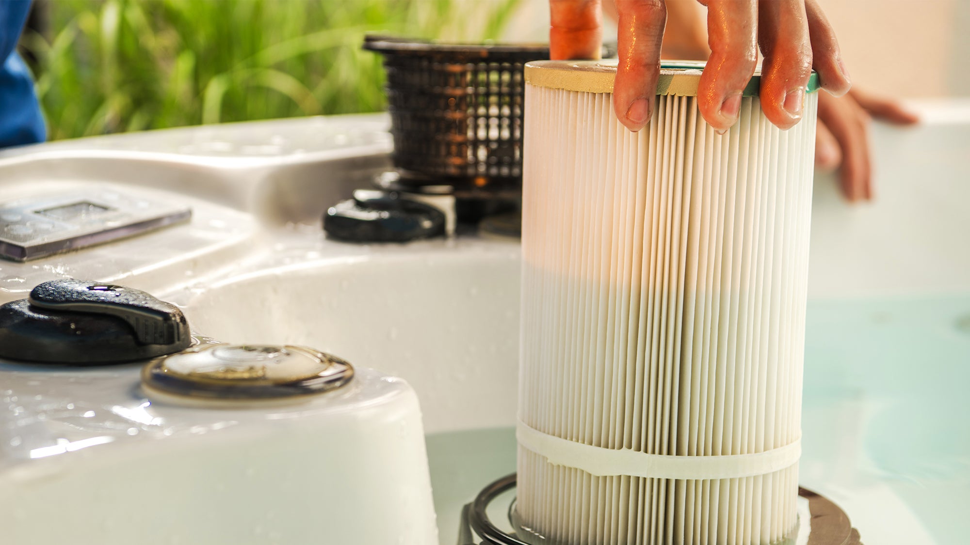 How To Remove A Stuck Hot Tub Filter? | The Cover Guy