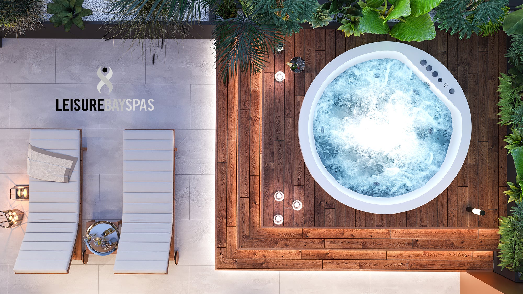 Leisure Bay Spas Hot Tubs & Information | The Cover Guy