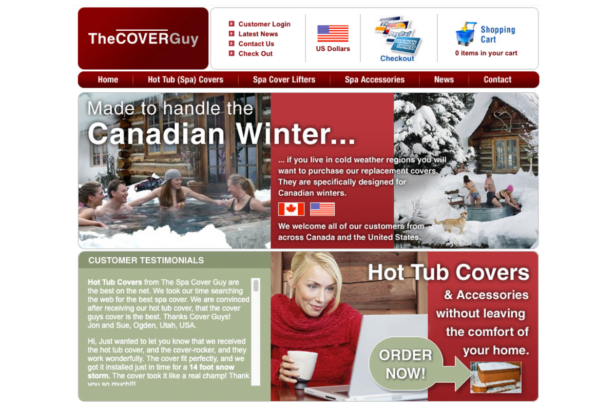 About Us | Our Company & Products | The Cover Guy