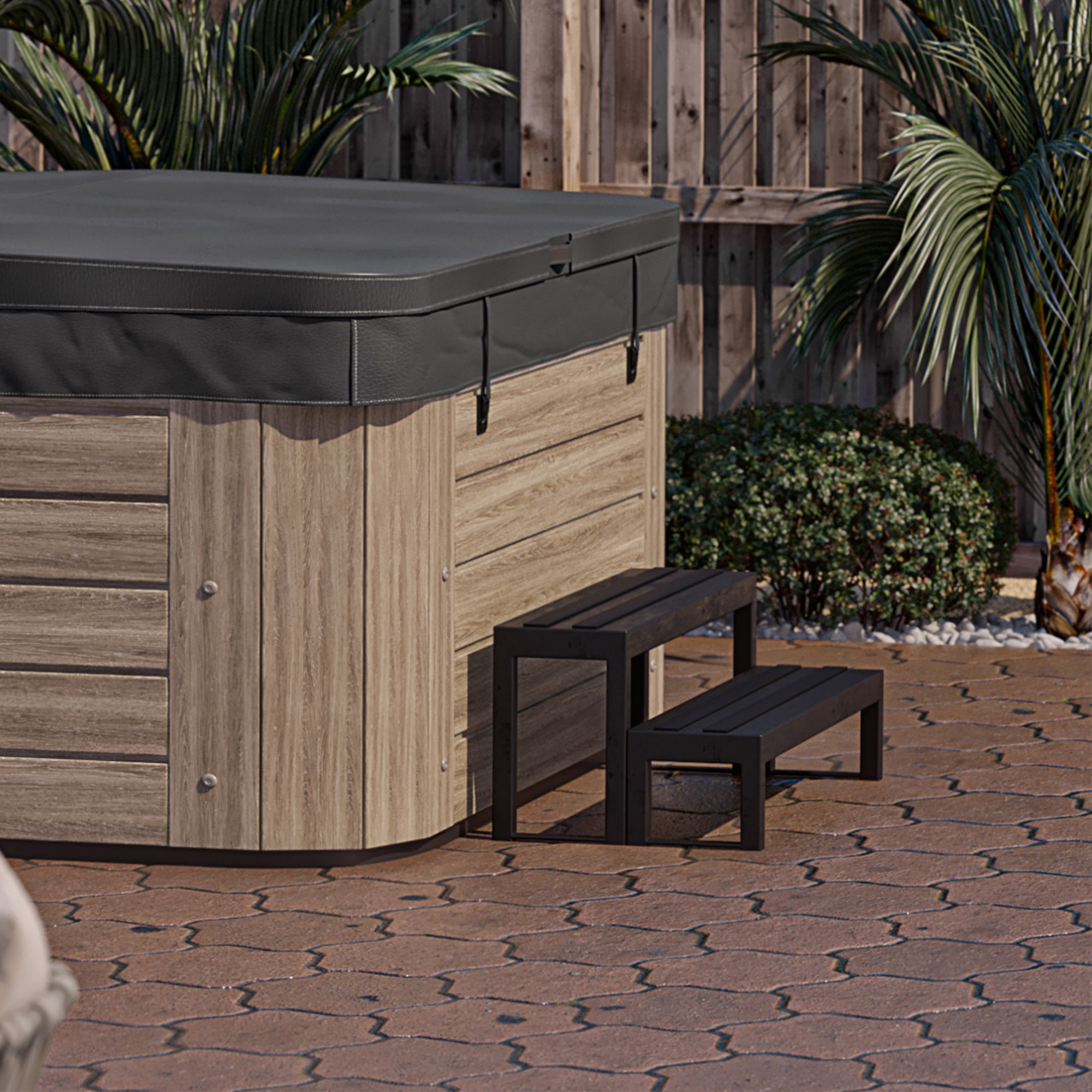 Modular Spa Steps – The Cover Guy