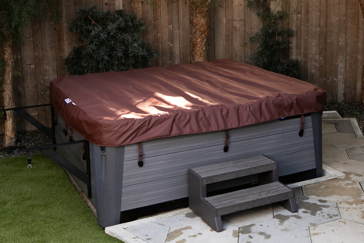 Custom Rolling Hot Tub Cover | Roll Up Hot Tub Cover | The Cover Guy
