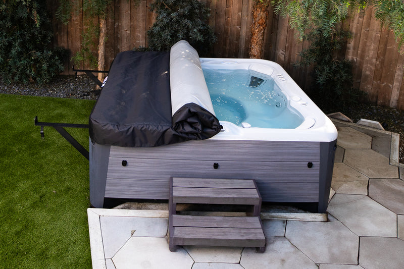 Custom Rolling Hot Tub Cover | Roll Up Hot Tub Cover | The Cover Guy