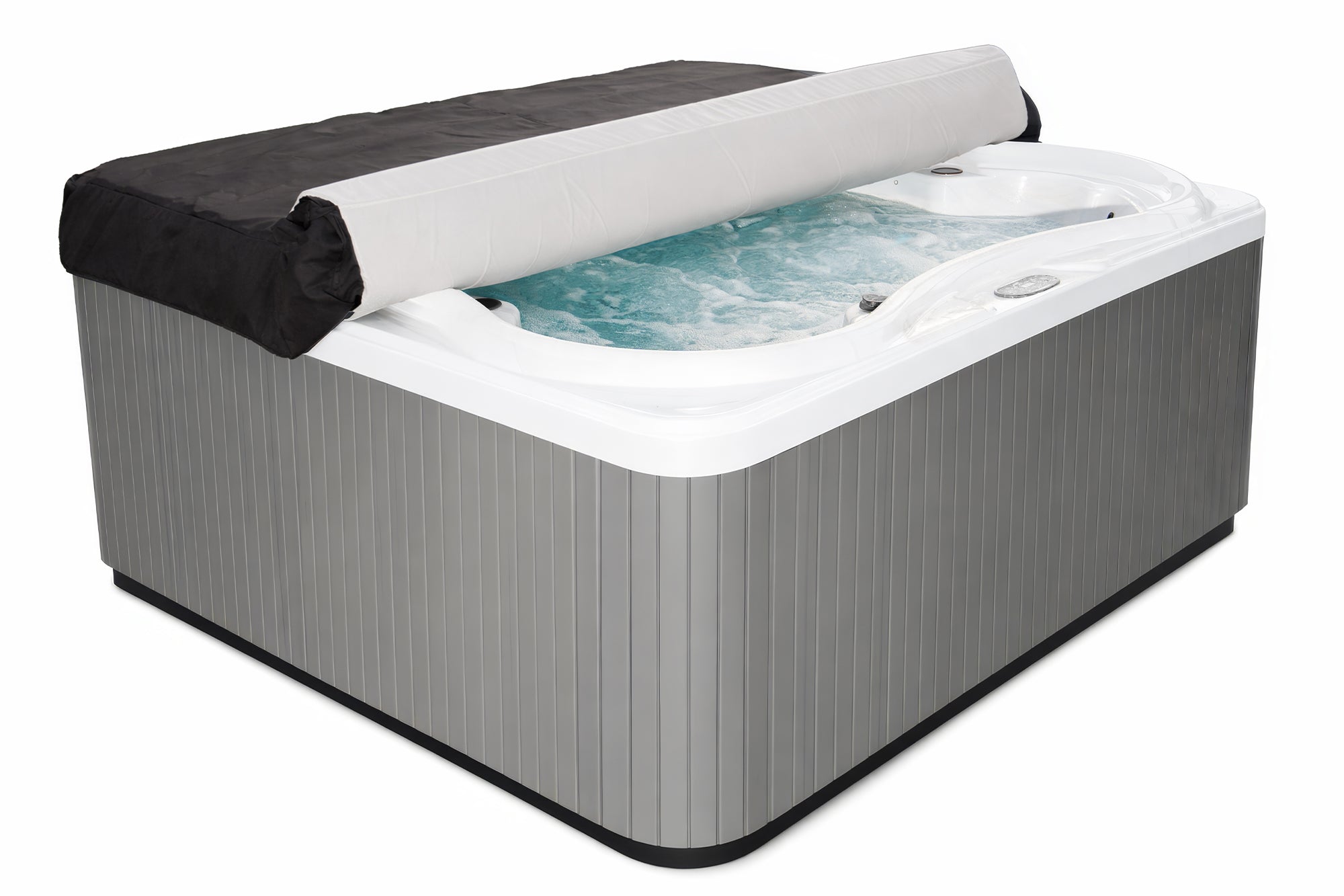 Custom Rolling Hot Tub Cover | Roll Up Hot Tub Cover | The Cover Guy