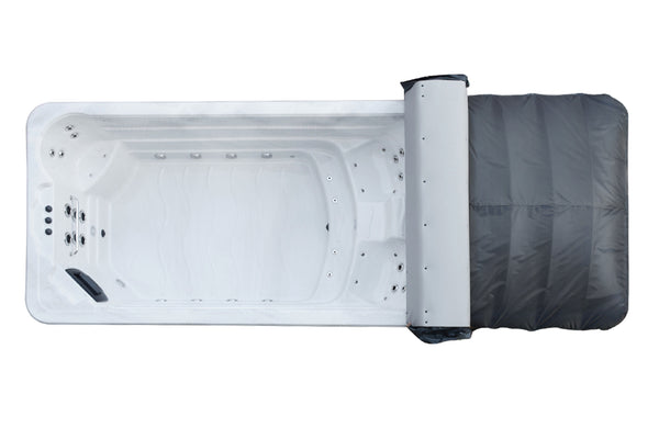 Rolling Swim Spa Cover | Swim Spa Cover Protector | The Cover Guy