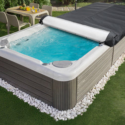 Rolling Swim Spa Cover | Swim Spa Cover Protector | The Cover Guy
