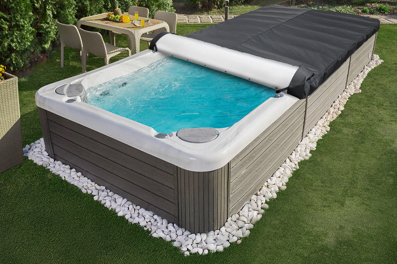 Rolling Swim Spa Cover | Swim Spa Cover Protector | The Cover Guy