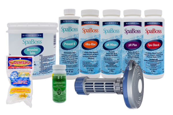 Spa Boss Bromine Bundle| Hot Tub Chemicals | The Cover Guy