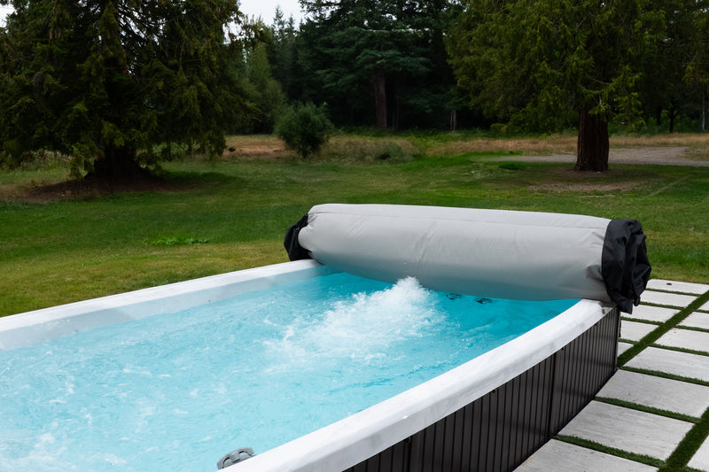 Custom Rolling Swim Spa Cover | Roll Up Swim Spa Cover | The Cover Guy
