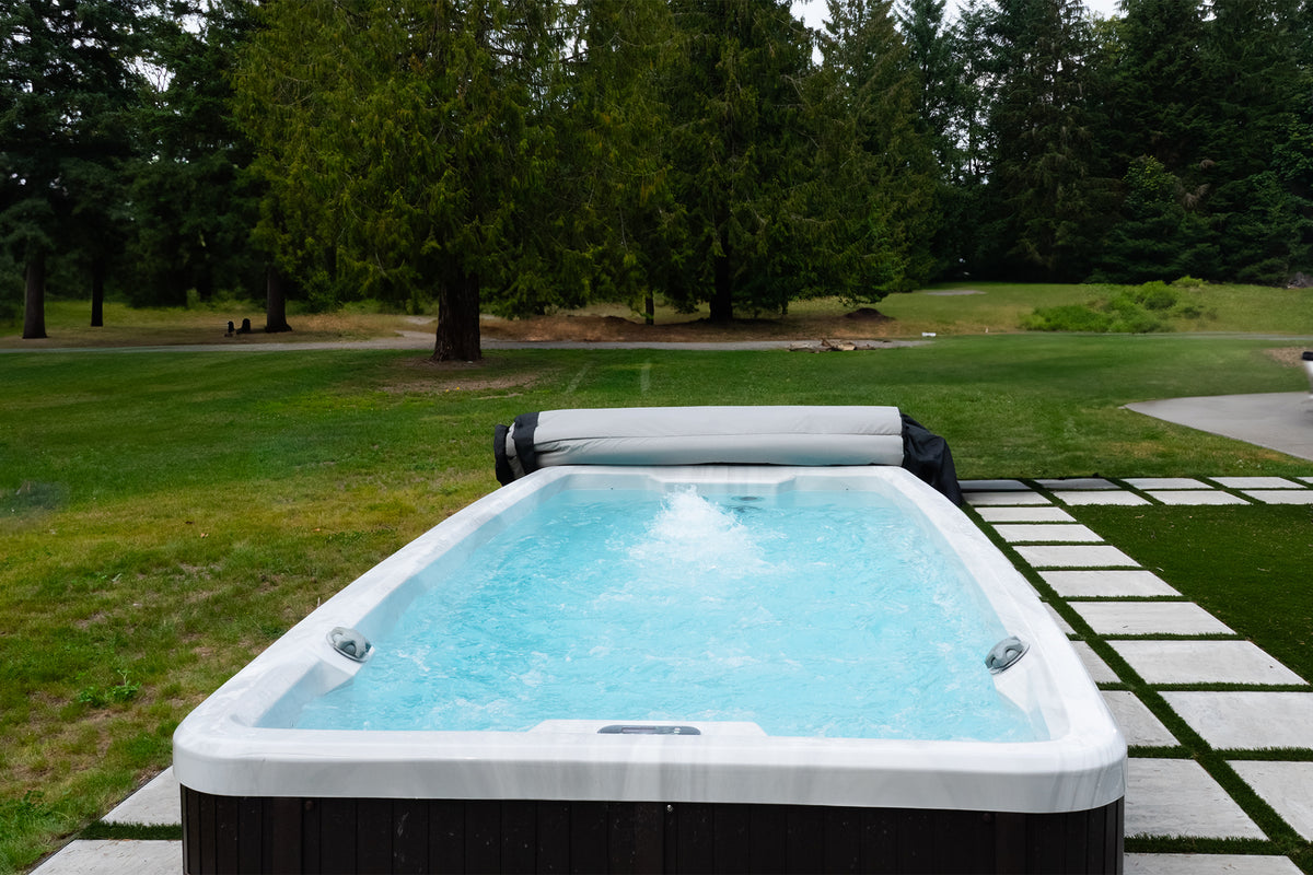 Custom Rolling Swim Spa Cover | Roll Up Swim Spa Cover | The Cover Guy