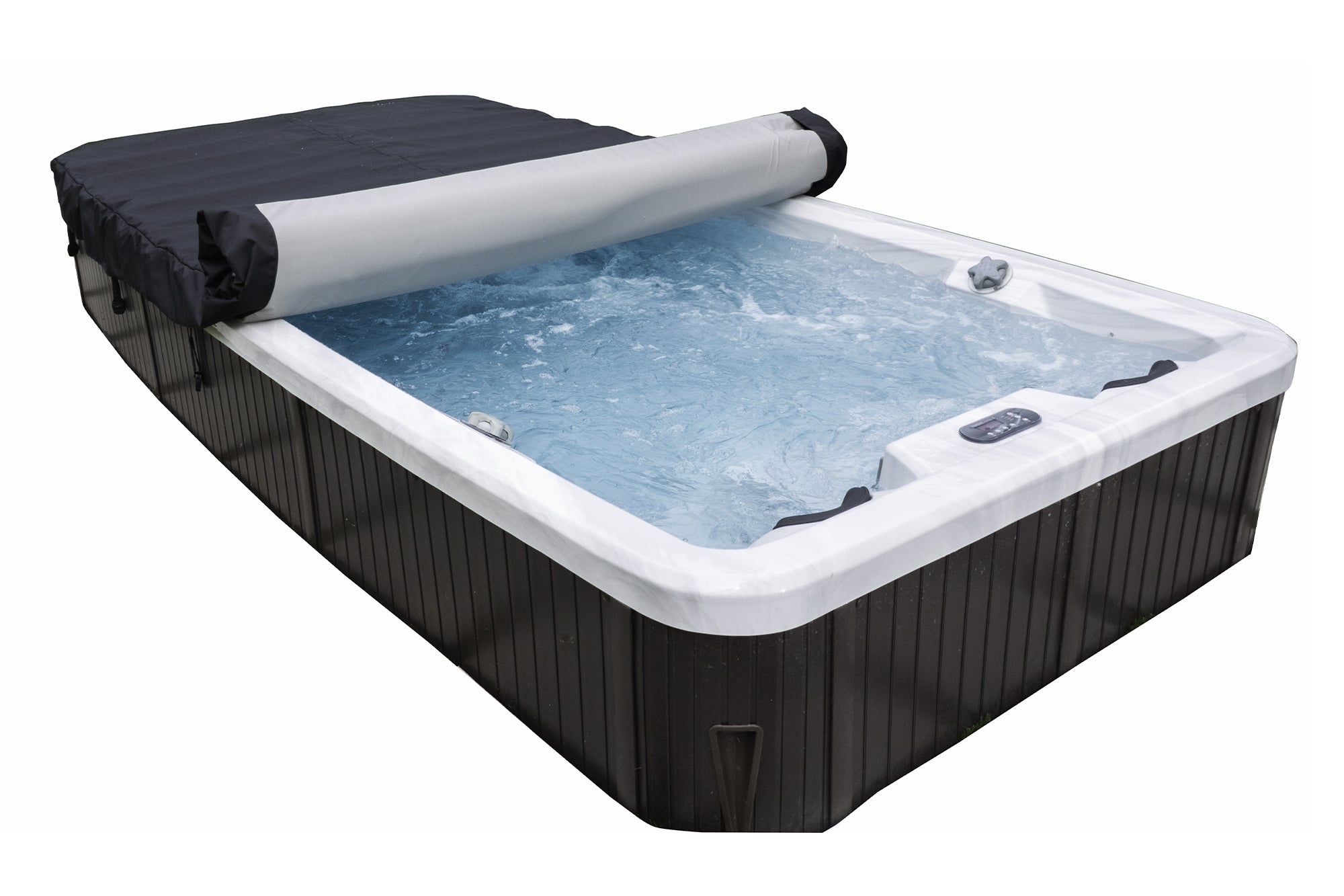 Custom Rolling Swim Spa Cover | Roll Up Swim Spa Cover | The Cover Guy