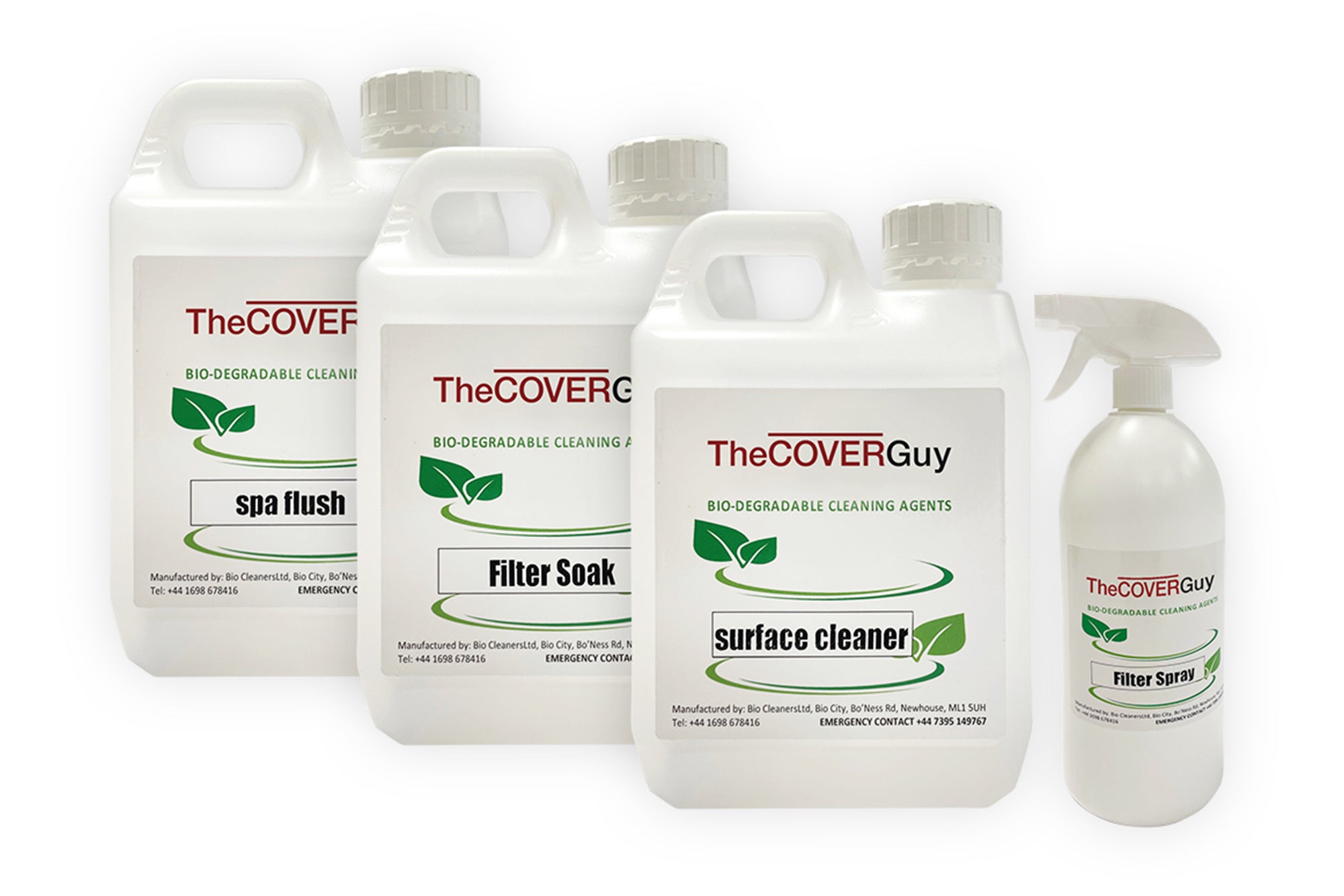 The Cover Guy Biodegradable Cleaning Bundle | The Cover Guy